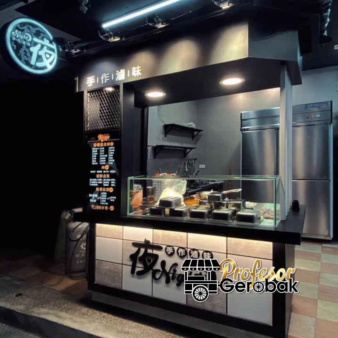 Gerobak Custom Minimalis Bekasi - Desain Kekinian, Harga Nego ...